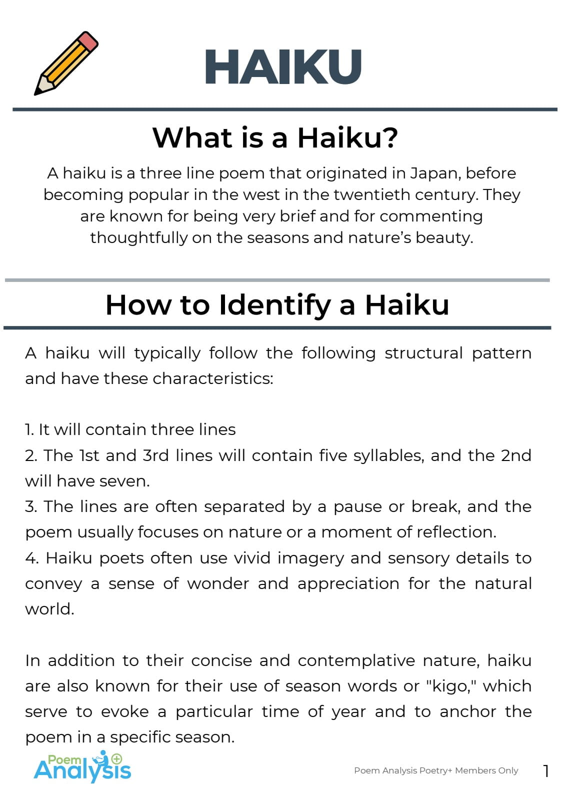 Join Poetry+ on Poem Analysis: Access PDFs, Unlock Content, and More